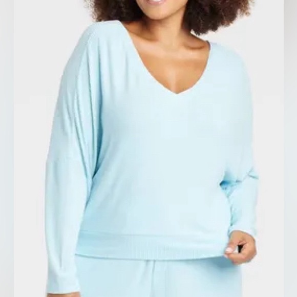 Auden | Tops | Nwt Auden Womens Plus Size Cozy Oversized Ribbed ...